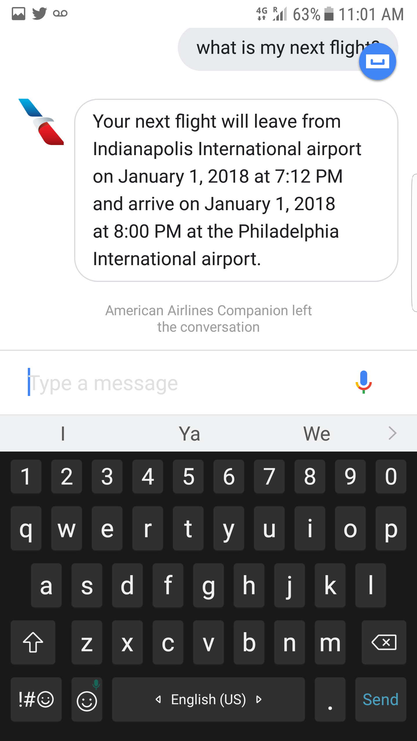American Airlines Companion | Devpost