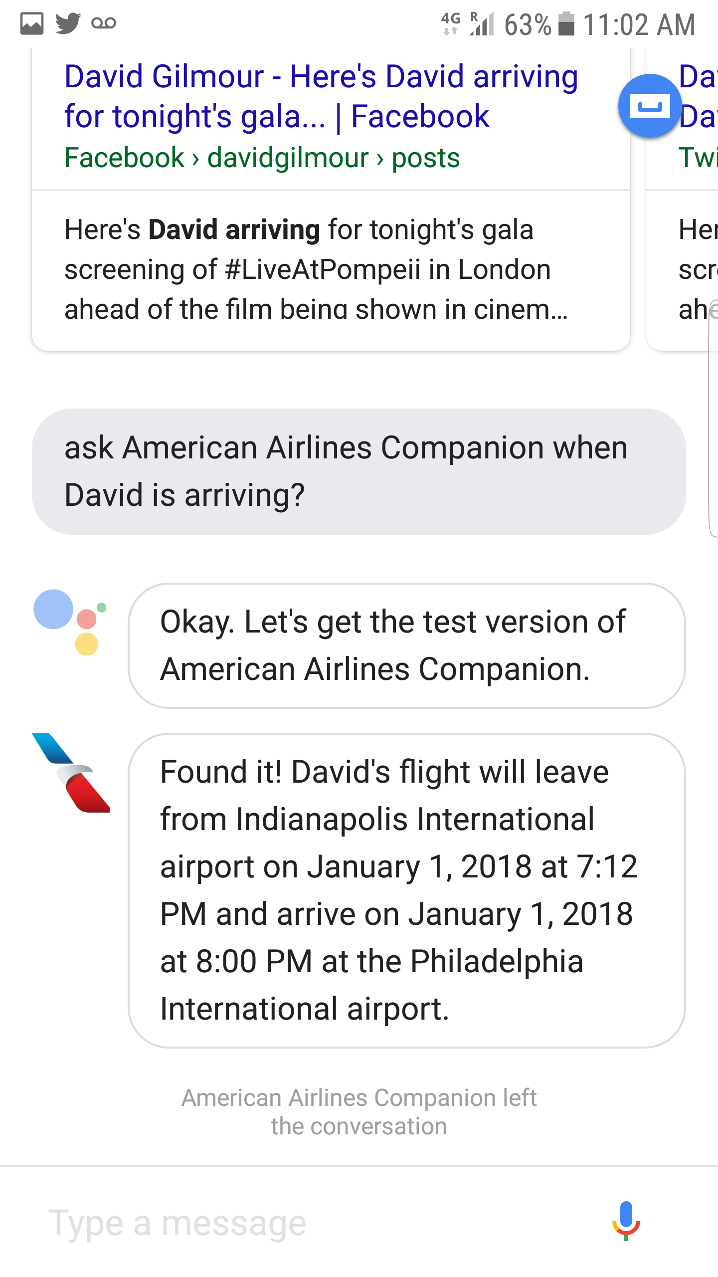 American Airlines Companion | Devpost