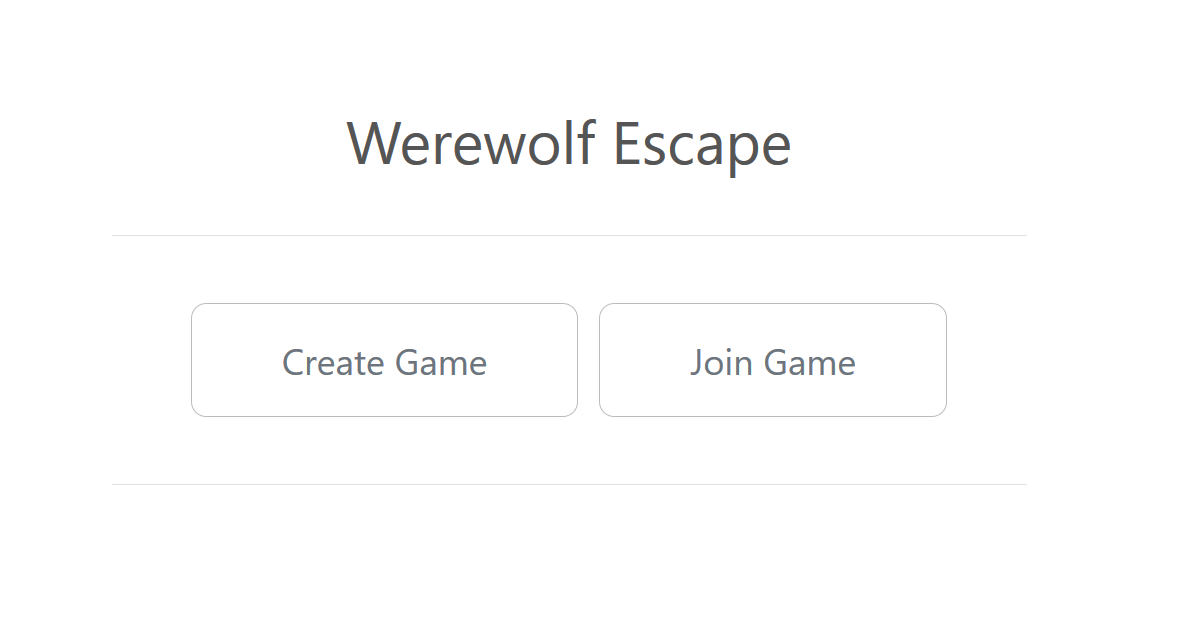 Werewolf Escape | Devpost