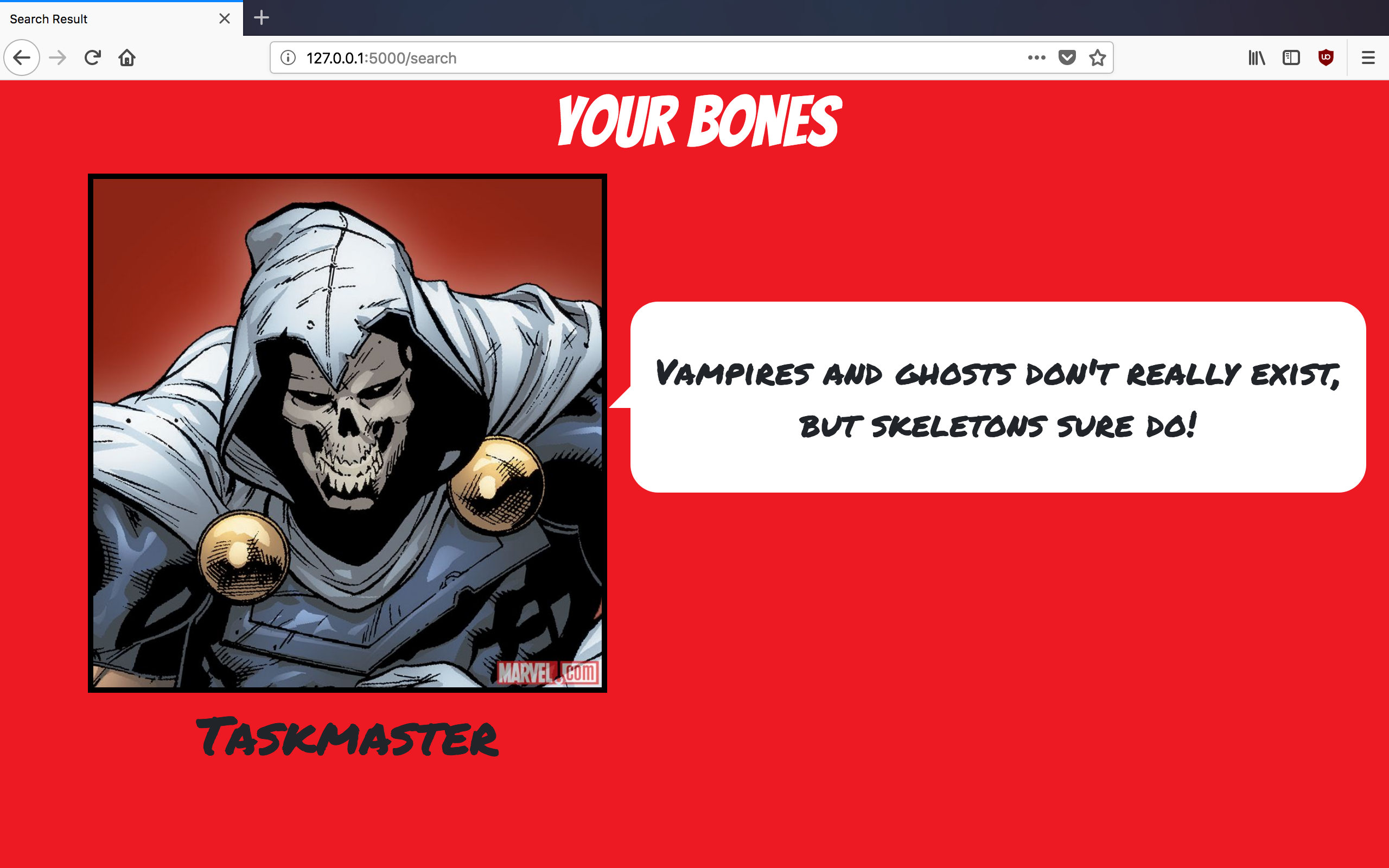 Marvel Medical Dictionary | Devpost