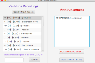 Smart Announcement | Devpost