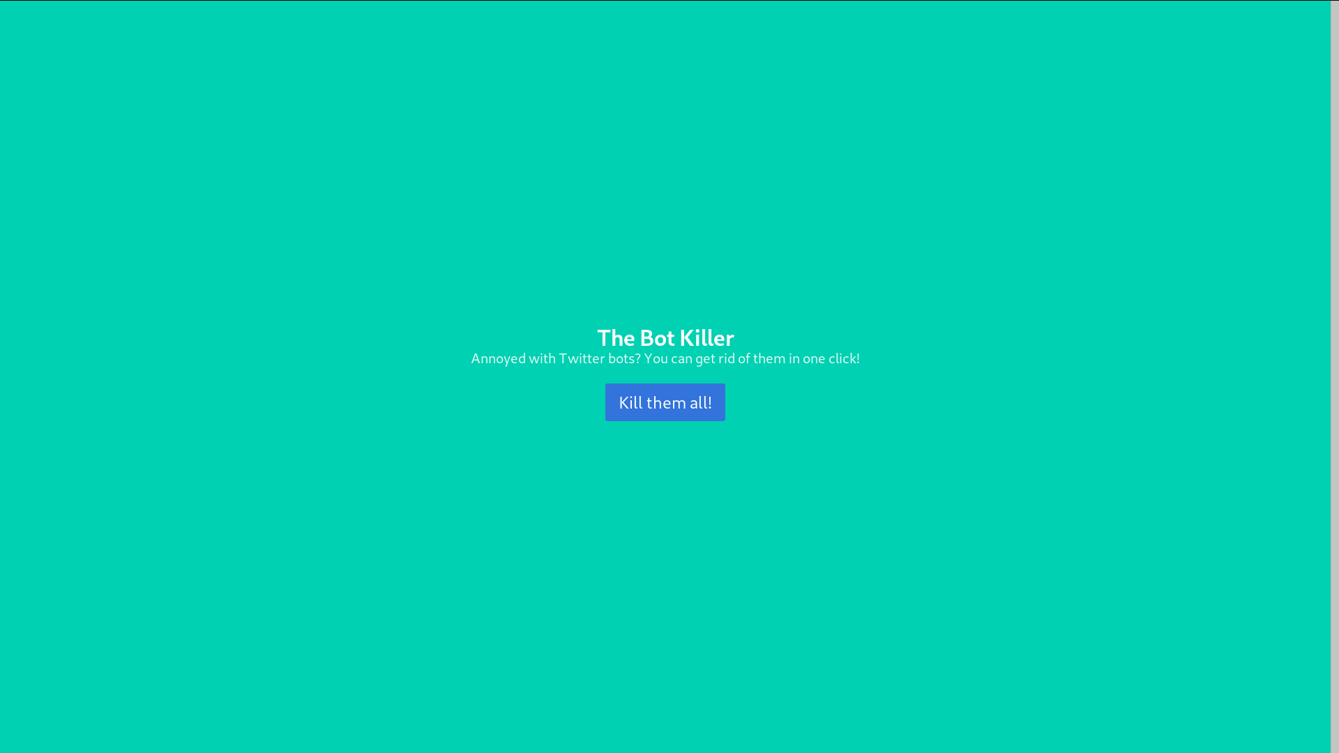 Bot Killer | Devpost