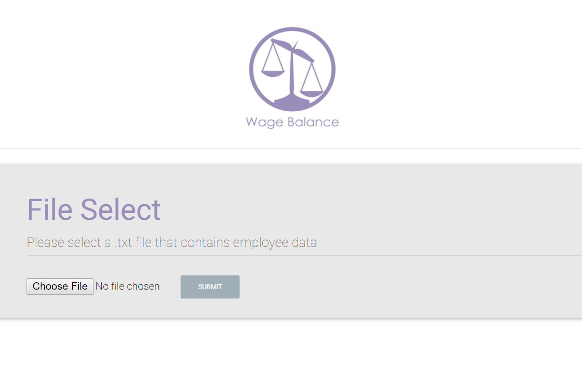 Wage Balance | Devpost