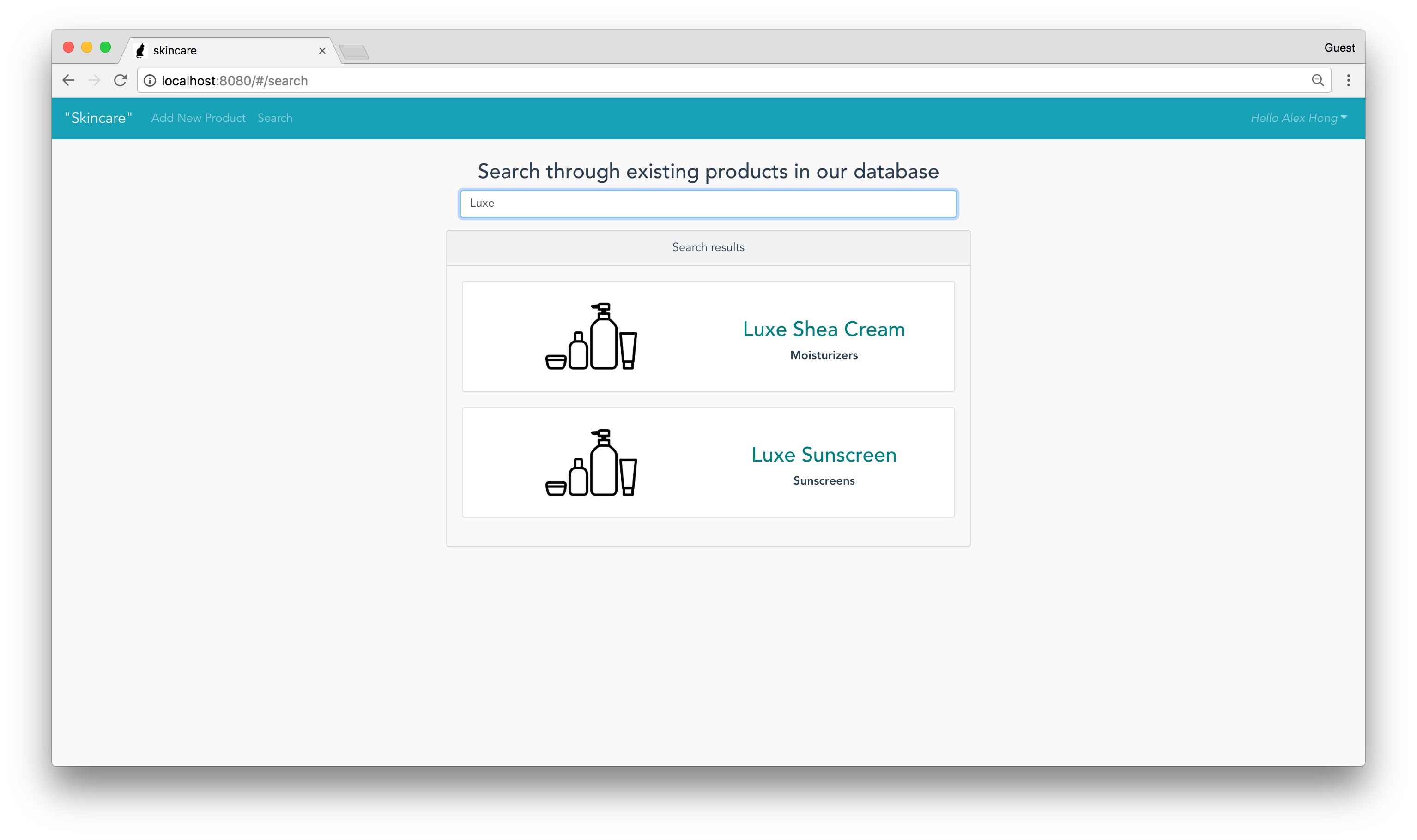 "Skincare" | Devpost