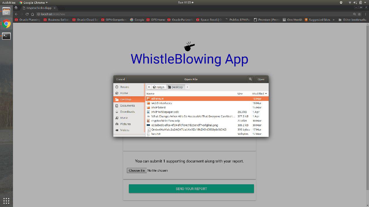 The Whistleblower App | Devpost