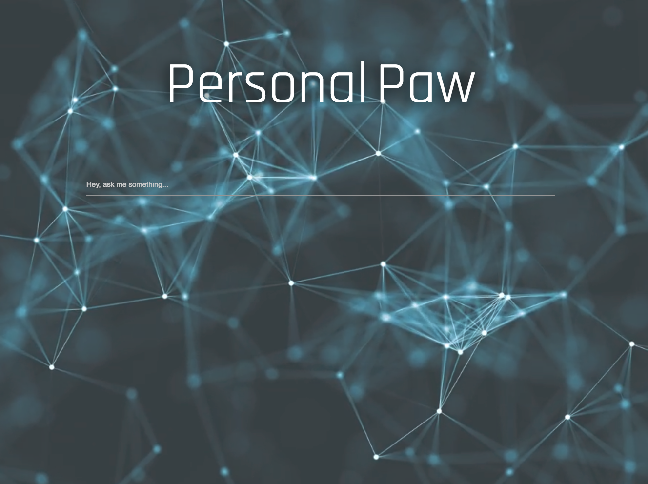 personal-paw | Devpost
