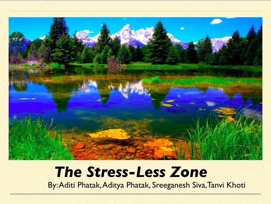 The Stress-Less Zone | Devpost