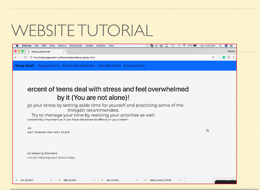 The Stress-Less Zone | Devpost