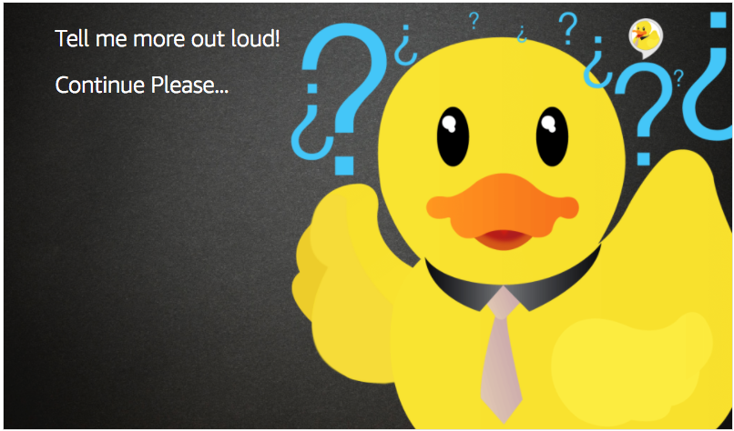 Rubber Duck Alexa Skill | Devpost