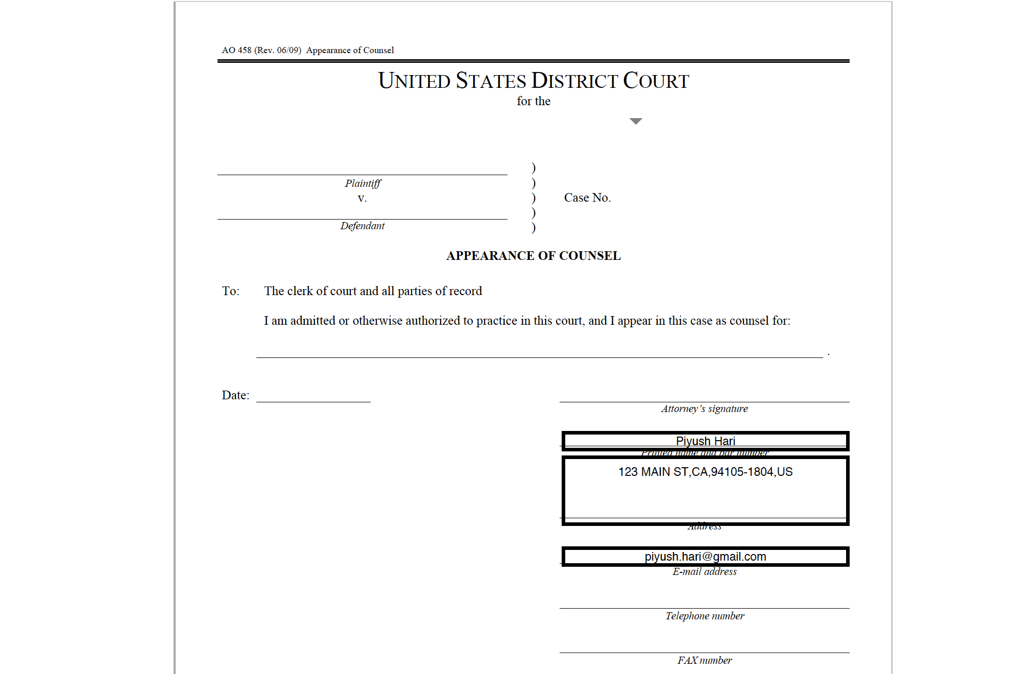 Legal Forms Assistant | Devpost