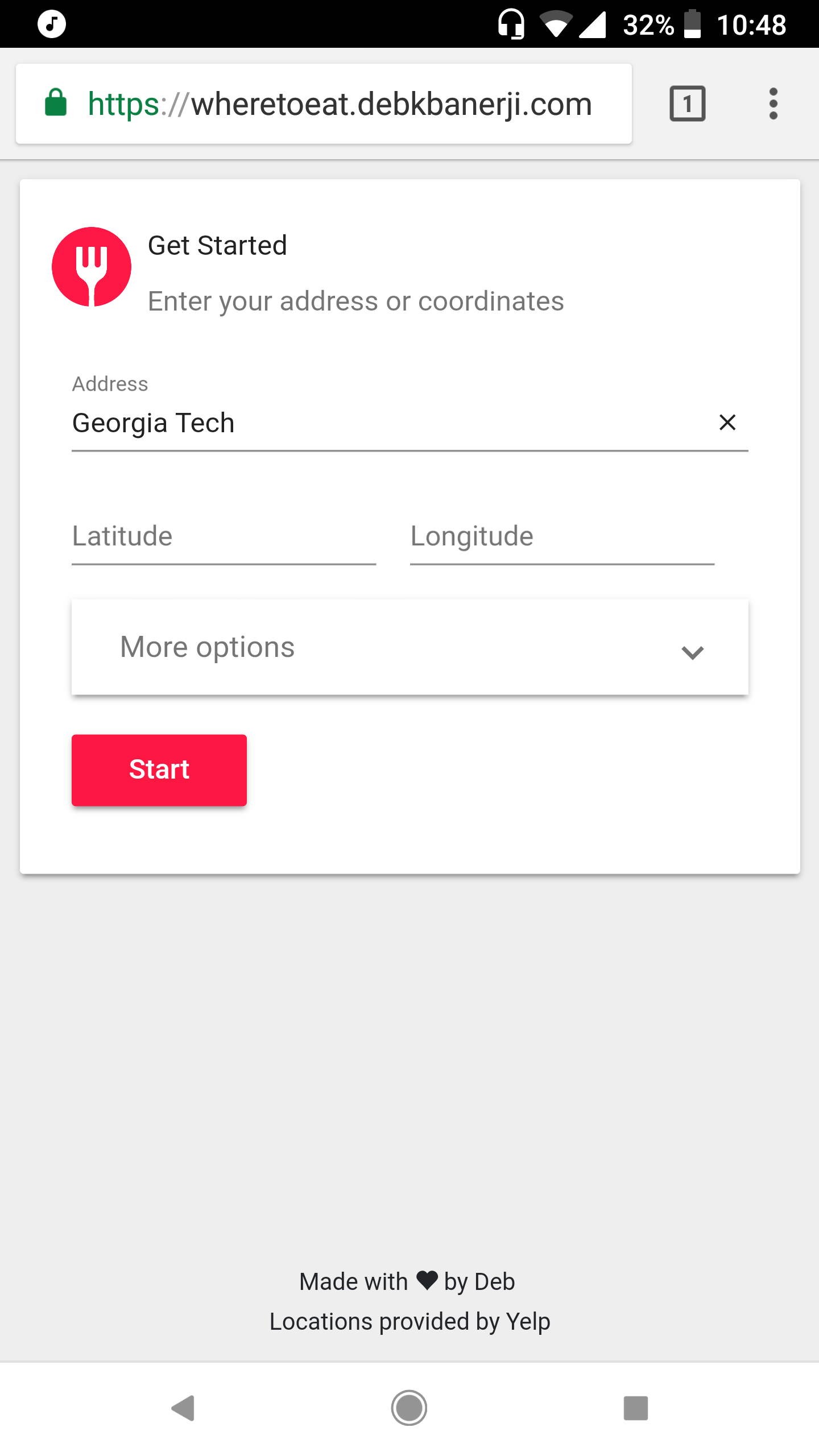 Where to Eat | Devpost