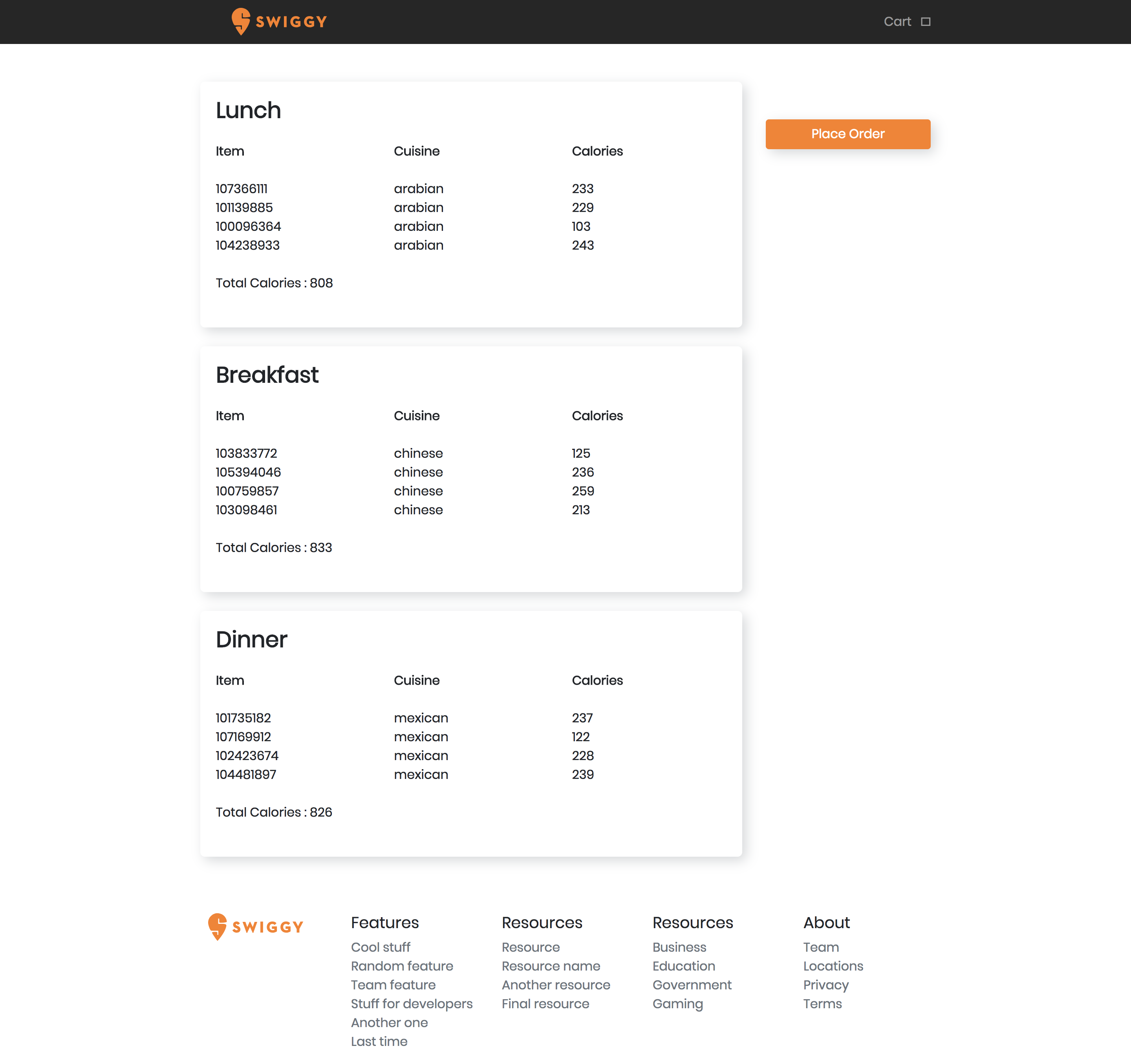 Nutrition based Meal Planner | Devpost