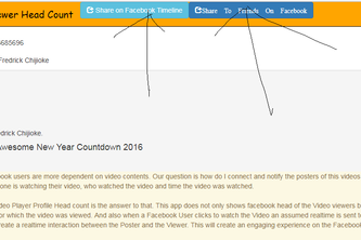 FB Video Viewers Head Count | Devpost