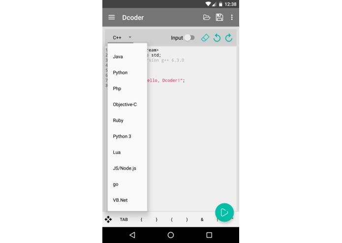 Dcoder Mobile Coding Platform Devpost 4728