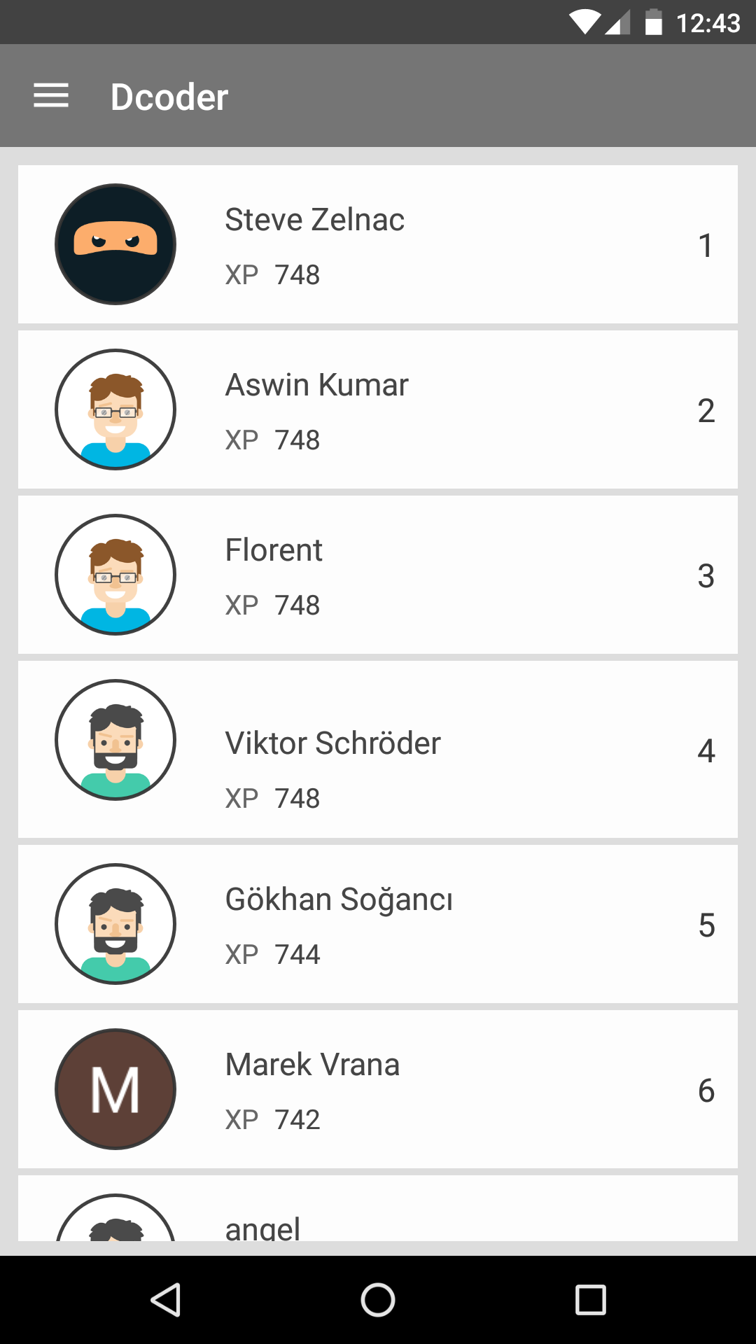 Dcoder Mobile Coding Platform Devpost 3326