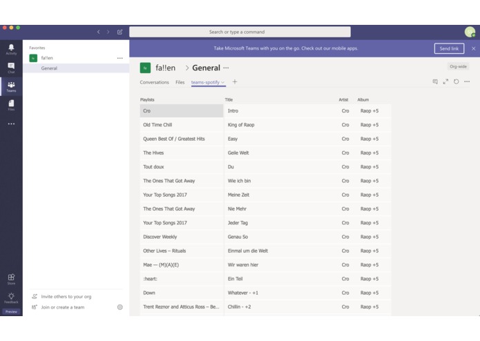 spotify-teams | Devpost