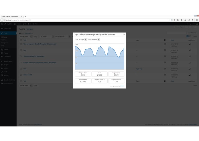 Integrated Dashboard | Devpost