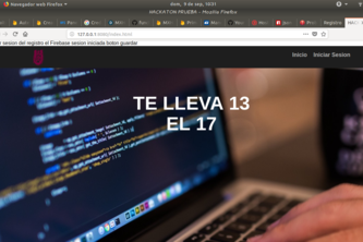 #50-TE LLEVA 13 EL 17 | Devpost