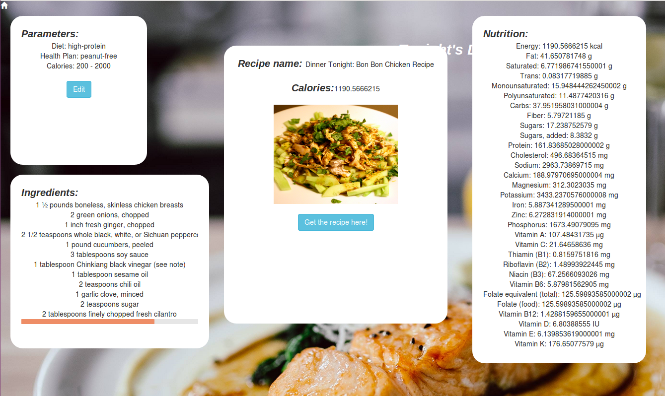Team Delicious: Meal Planner | Devpost