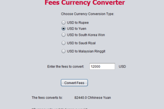 Tuition Fees Converter | Devpost