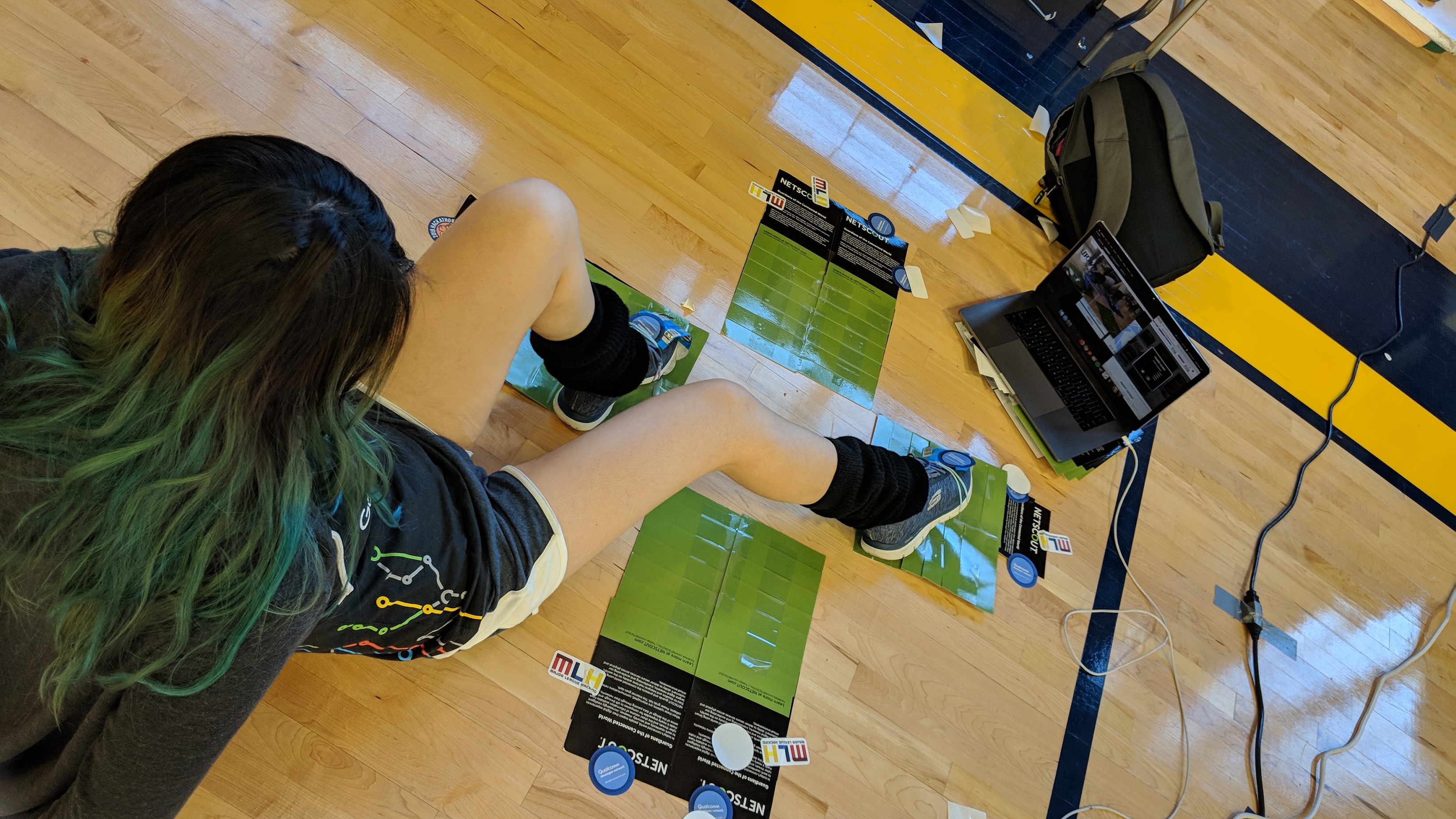 Dance Dance Revolution™ but with Computer Vision | Devpost