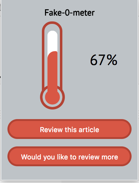 Fake-O-meter | Devpost