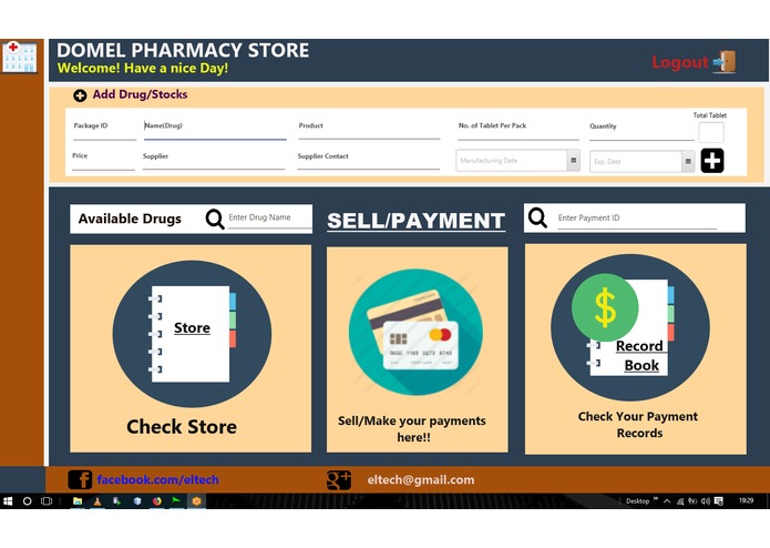 Pharmacy Store Management System | Devpost