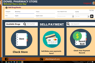 Pharmacy Store Management System | Devpost