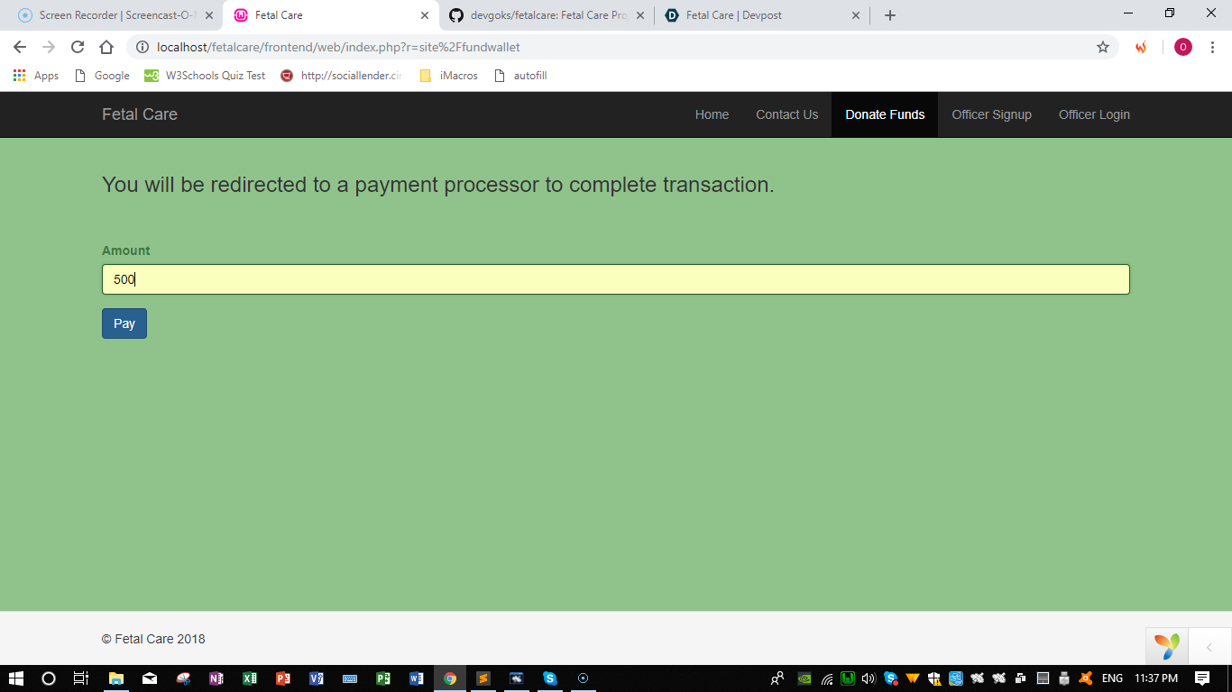 Fetal Care | Devpost