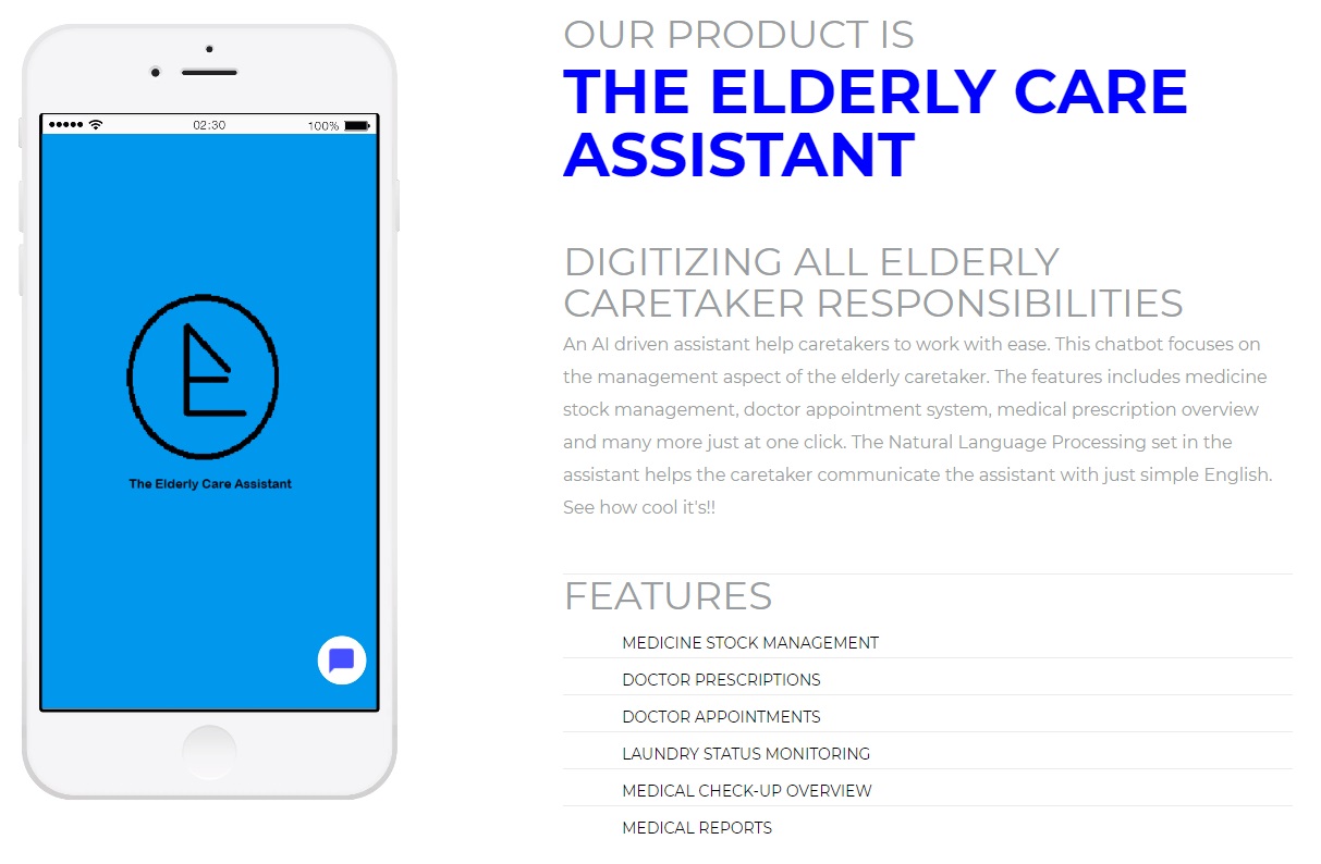 The Elderly Care Assistant | Devpost