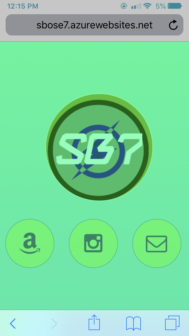 Azure: Portfolio Website (Hosted by Github) | Devpost