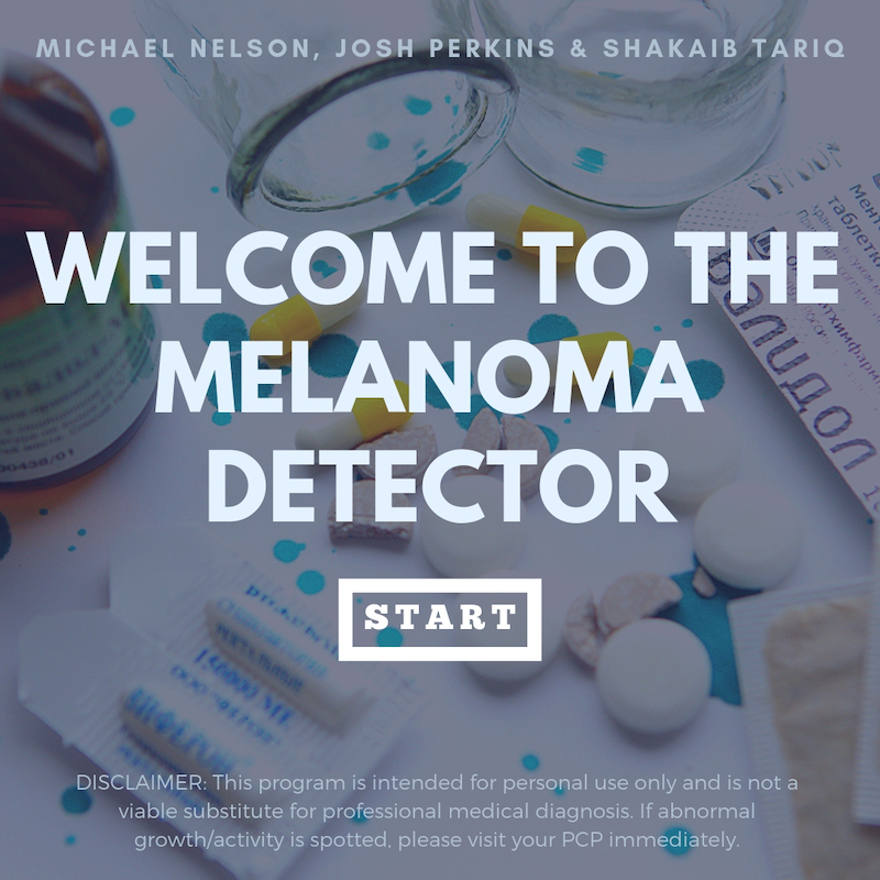Skin Cancer/Melanoma Detector | Devpost