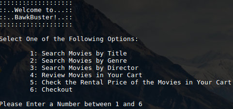 "BawkBuster" Video Rental Catalog | Devpost