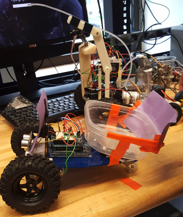 Fire-fighting elderly care robot | Devpost