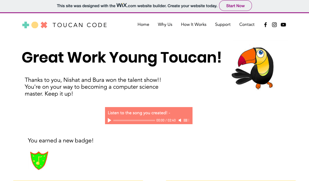 Toucan Code | Devpost