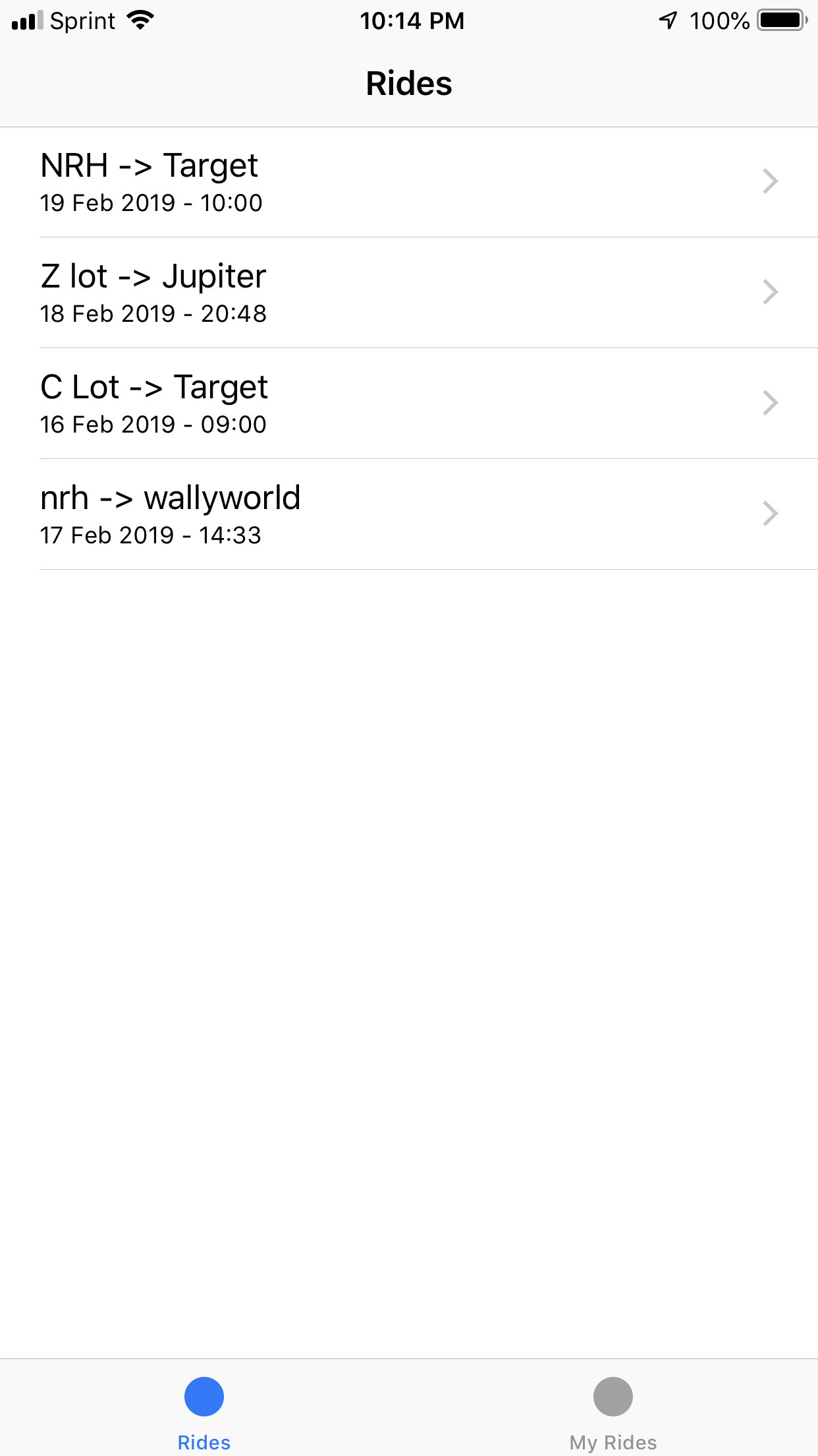 College Ride Share | Devpost