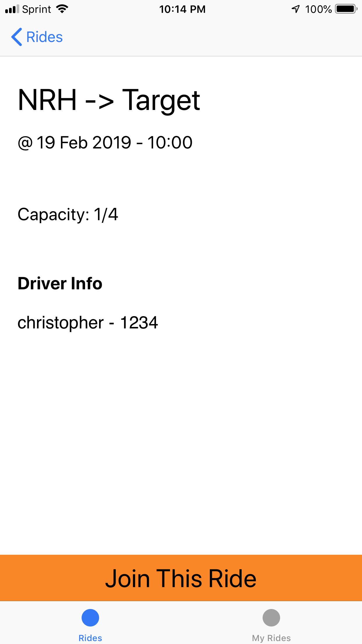 College Ride Share | Devpost