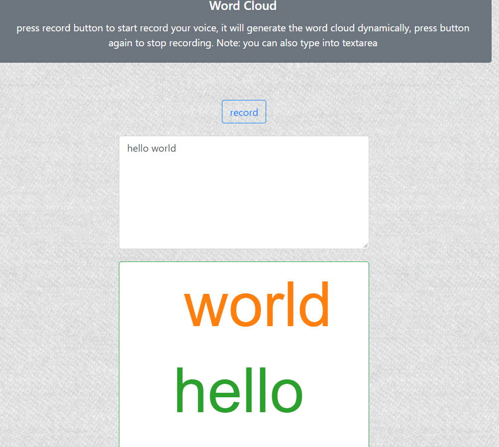 word cloud review | Devpost