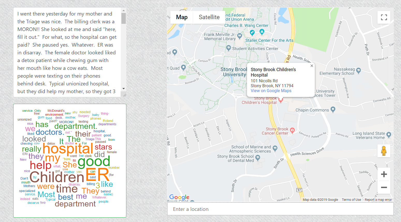 word cloud review | Devpost