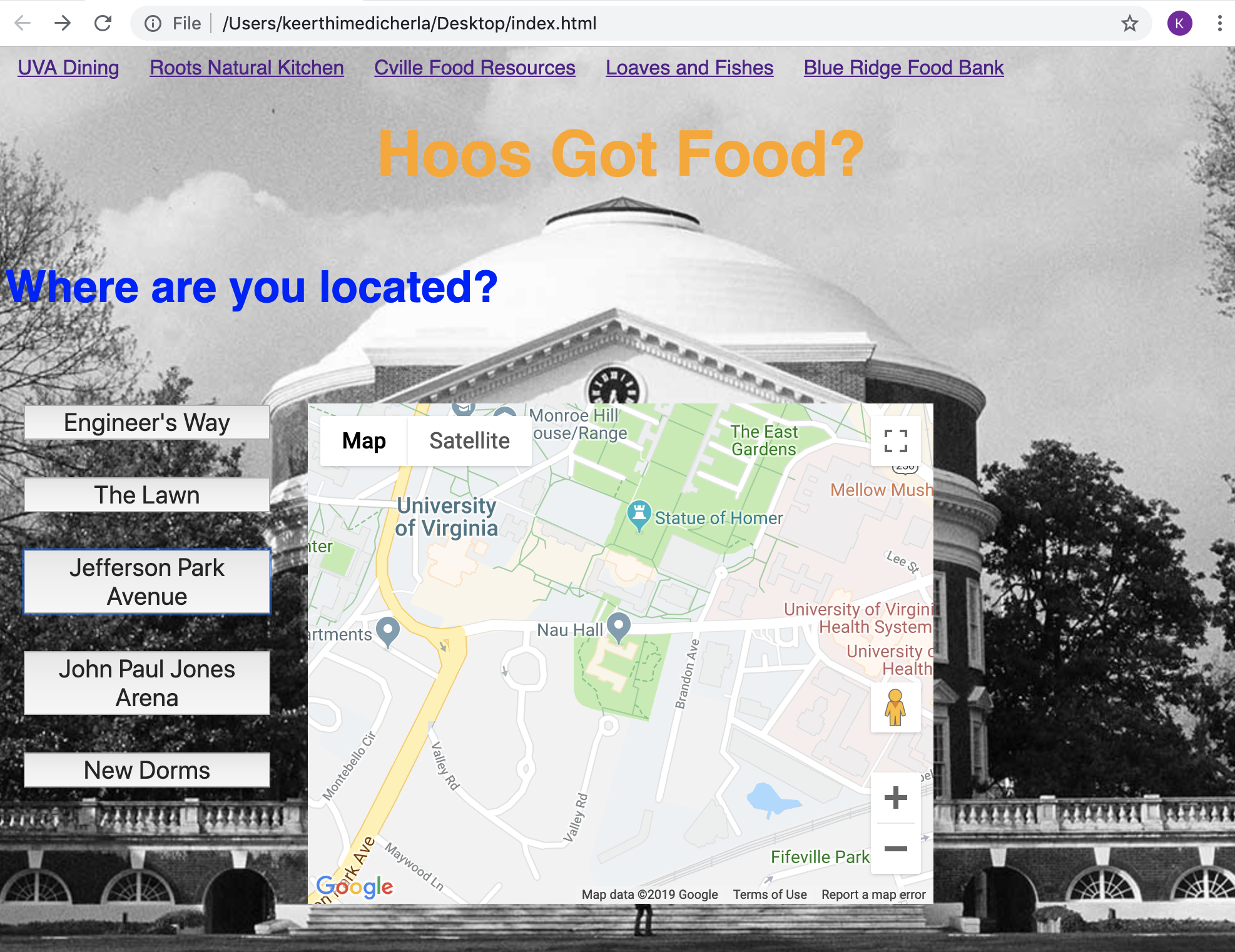 Hoos Got Food | Devpost