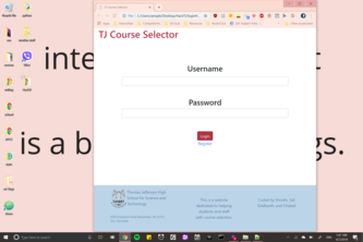 Course Selector | Devpost