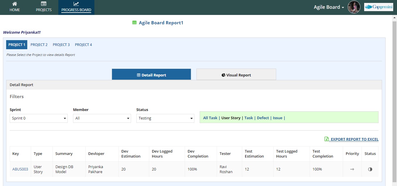 Agile Board | Devpost