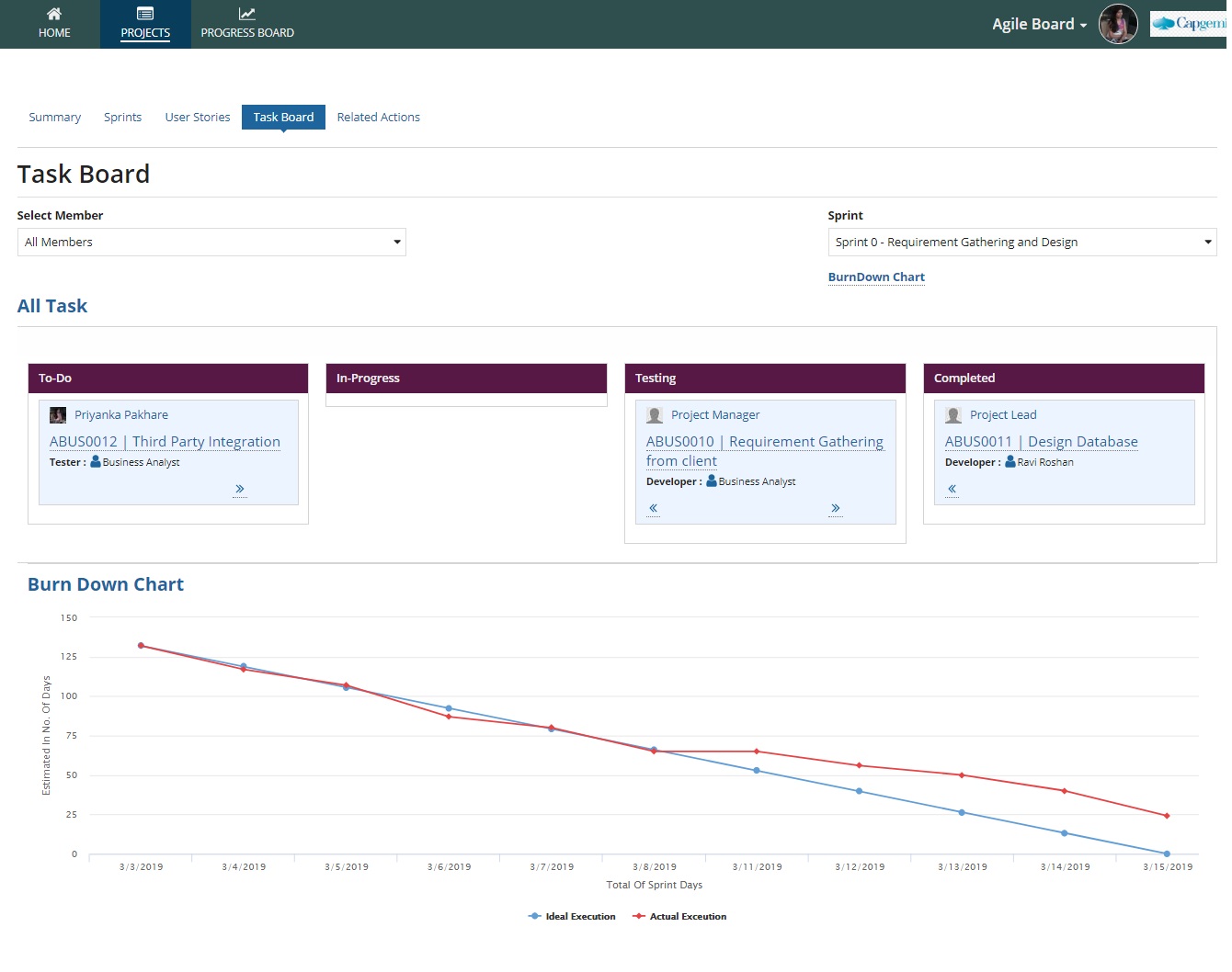 Agile Board | Devpost