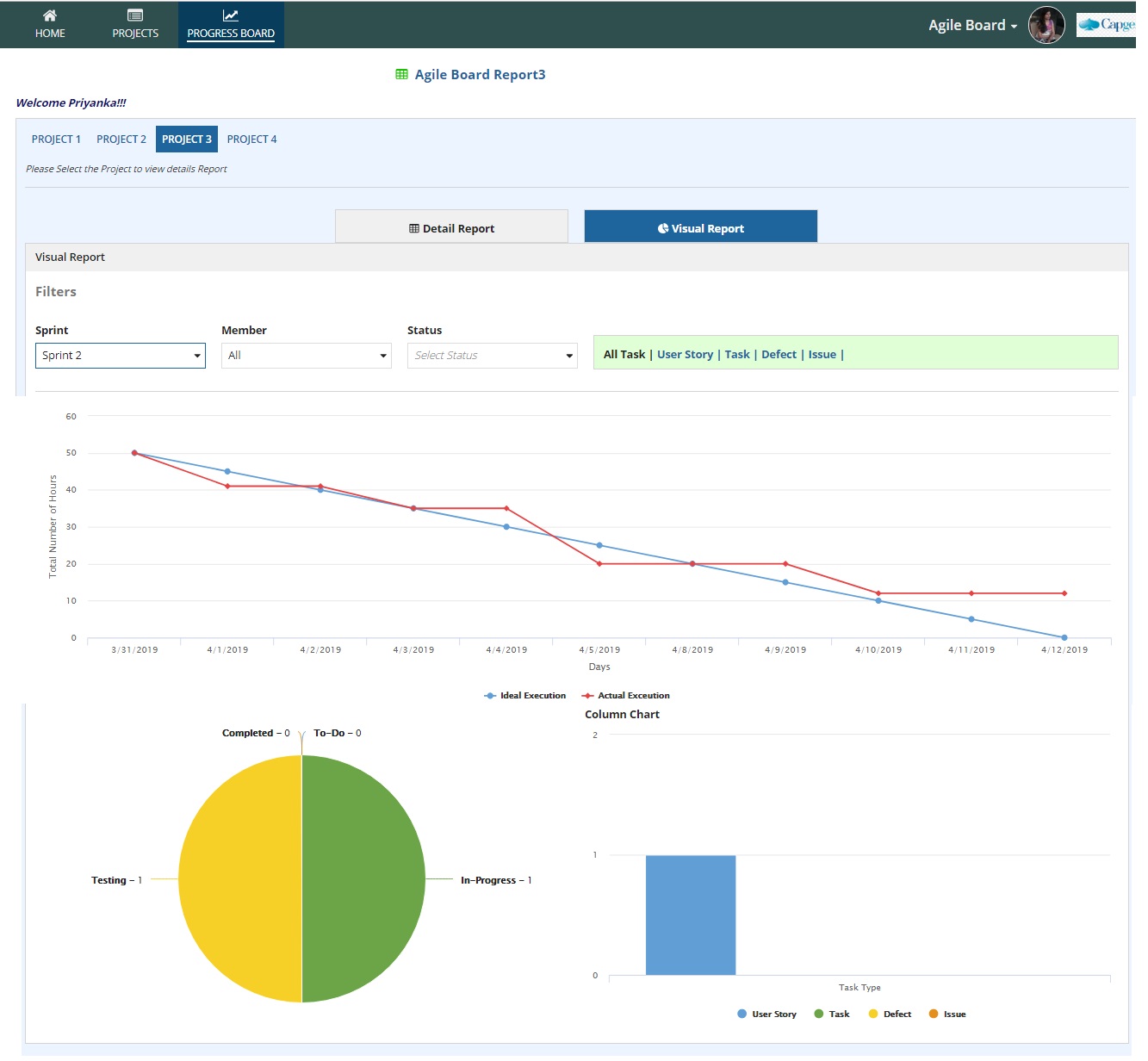 Agile Board | Devpost
