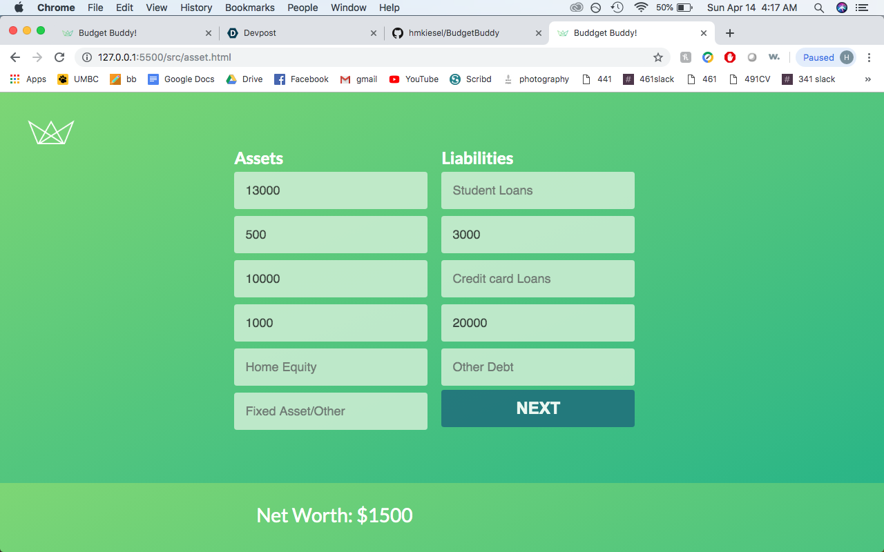 Budget Buddy | Devpost