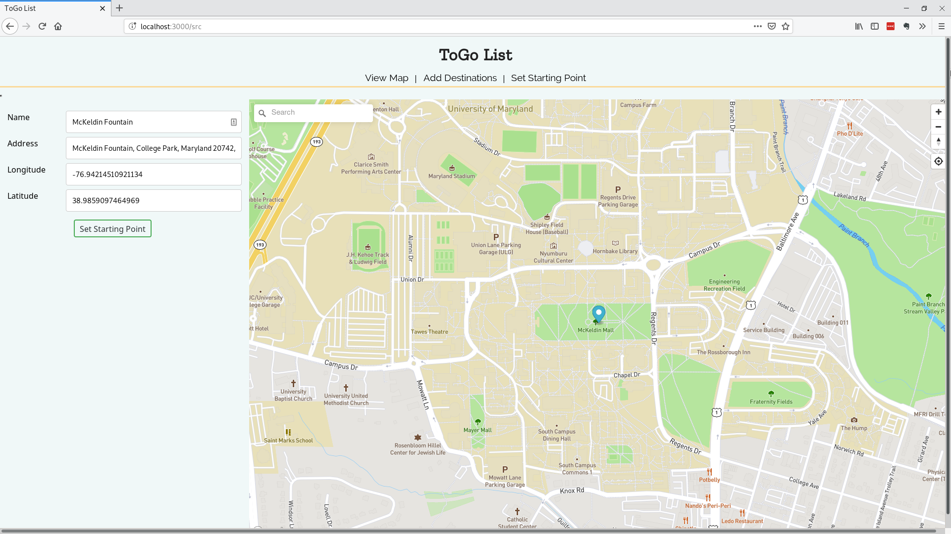 Map for Travelers | Devpost