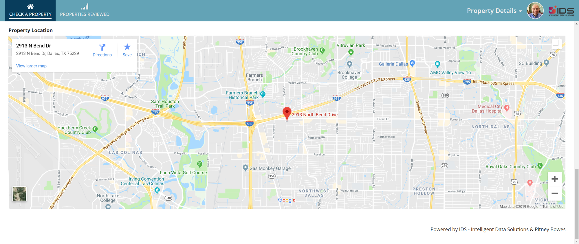 IDS - Data Enrichment Platform - Property Details | Devpost