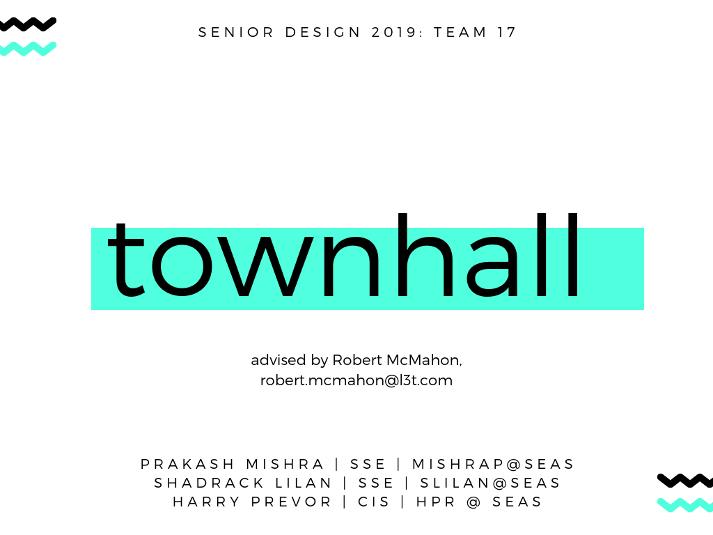 Townhall (Team 17) | Devpost