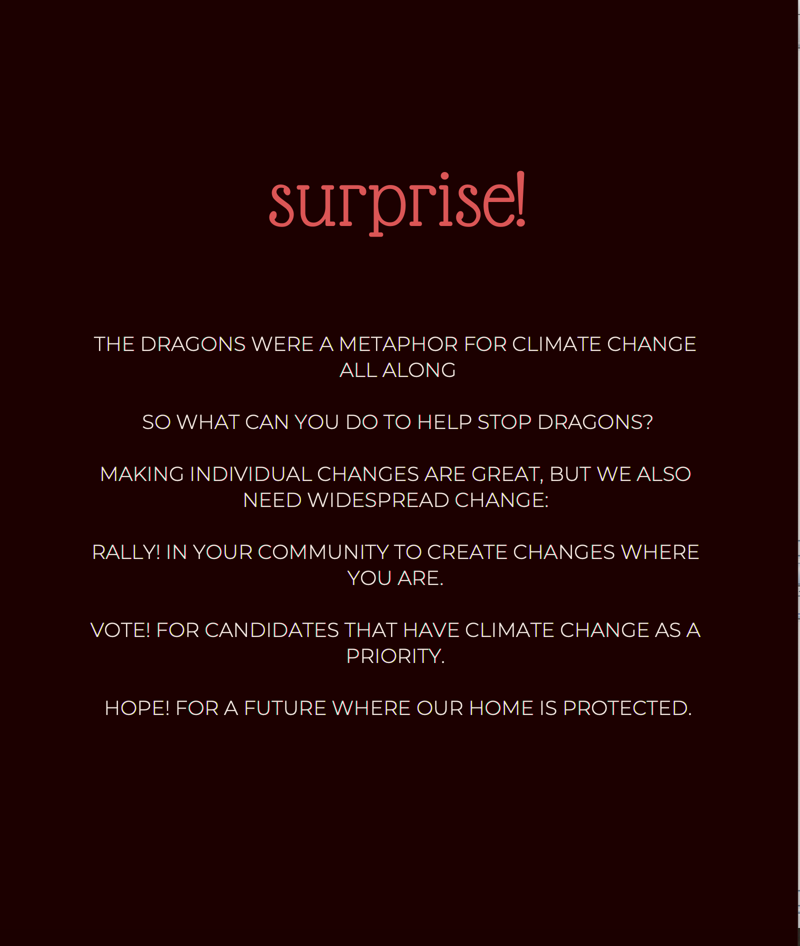 Global Warming Death Dragons | Devpost