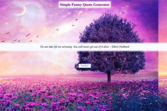 Funny Quote Generator | Devpost